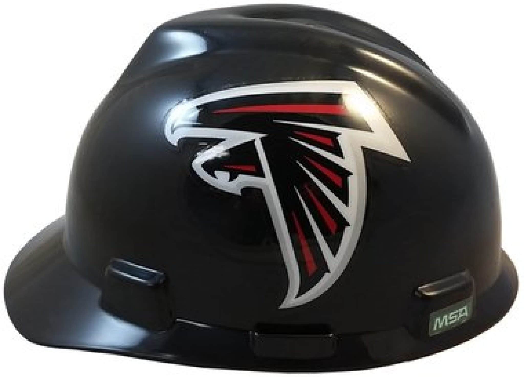 MSA NFL Team Safety Hard Hats with Staz On Suspension Suspension ...