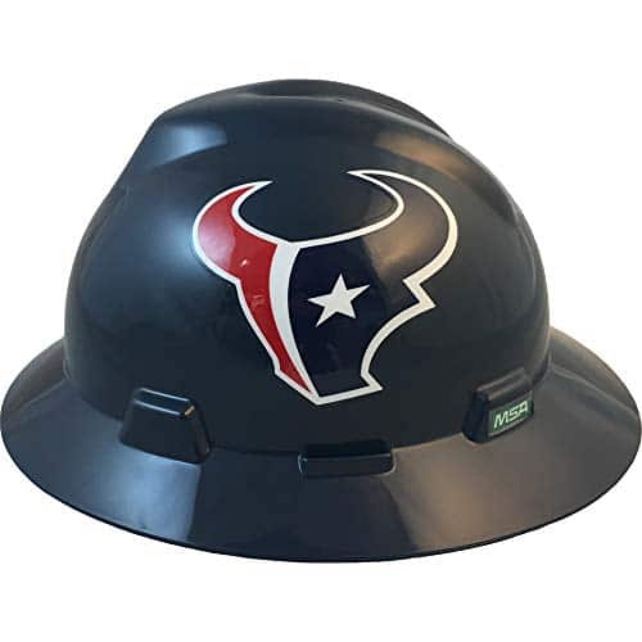 MSA 10194779 NFL V-Gard Full Brim Hard Hat, Pittsburgh Steelers ...