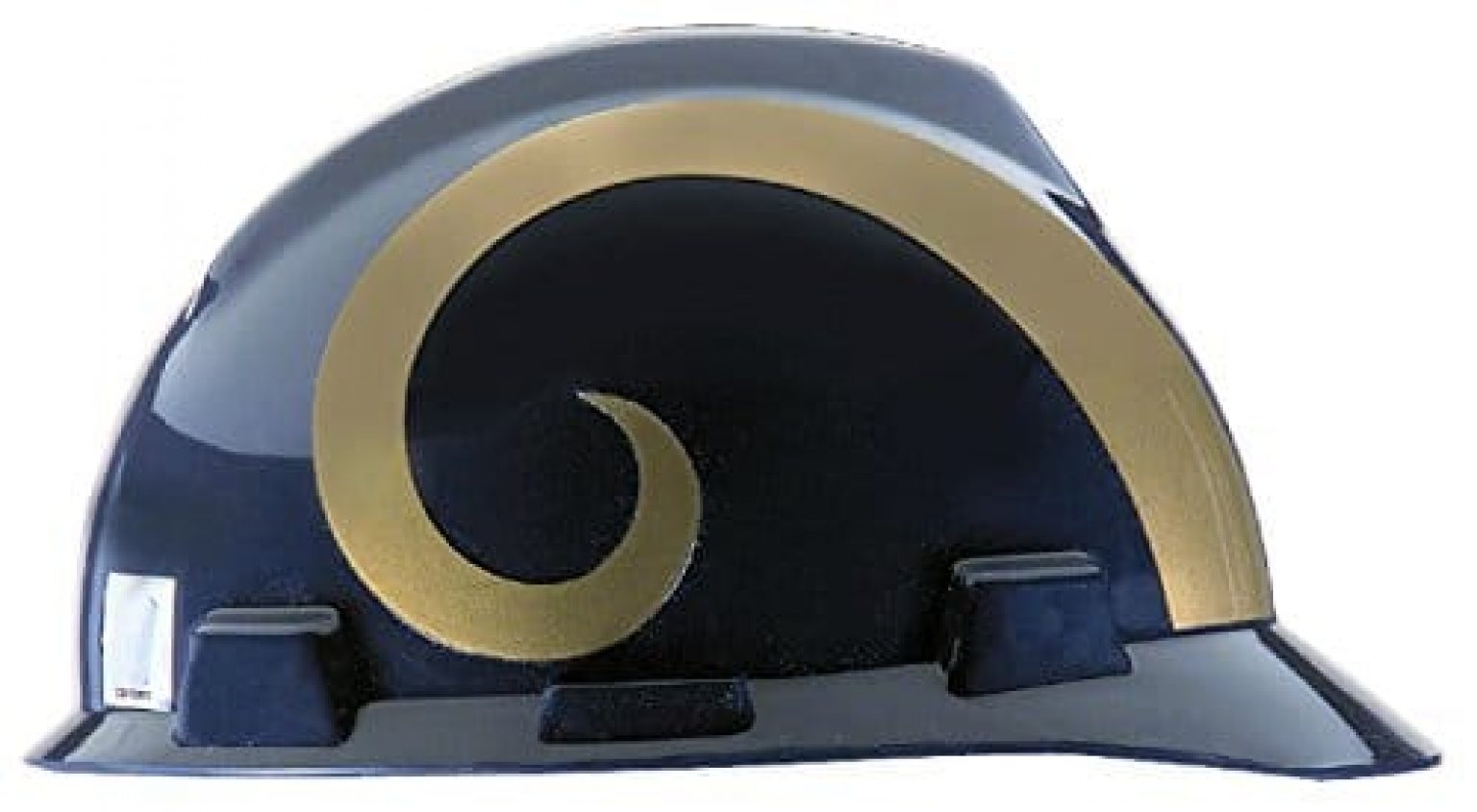 MSA 818411 NFL V-Gard Protective Cap, St. Louis Rams, Blue/Gold ...