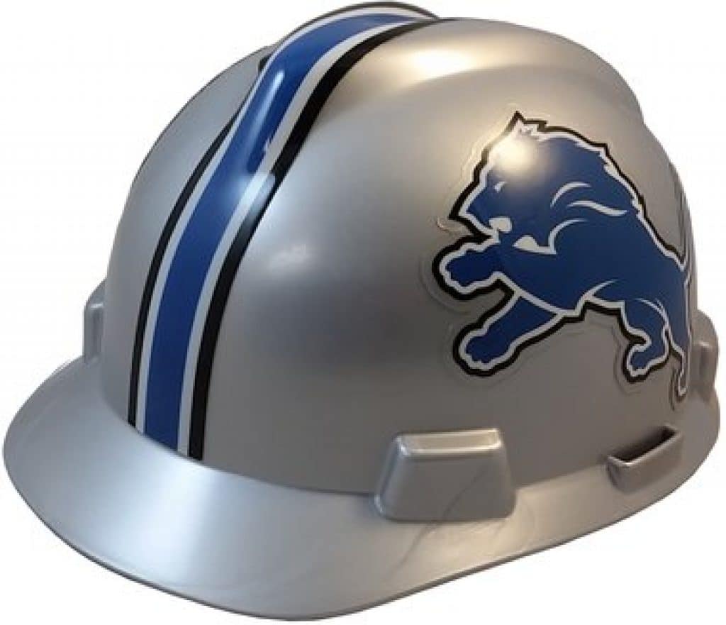 MSA NFL Team Safety Helmets with One-Touch Adjustable Suspension and ...