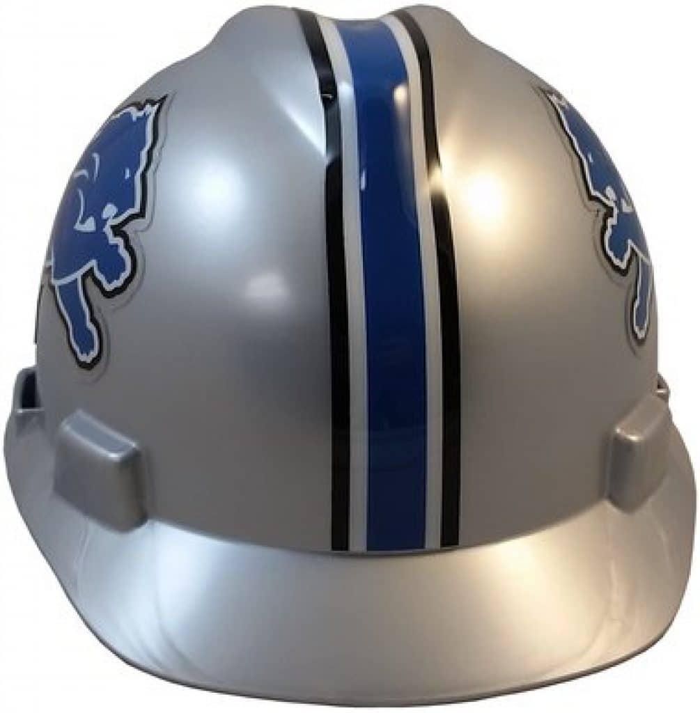 MSA NFL Team Safety Helmets with One-Touch Adjustable Suspension and ...