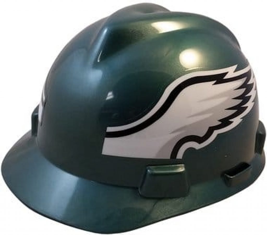 MSA NFL Team Safety Hard Hats with Staz On Suspension Suspension ...