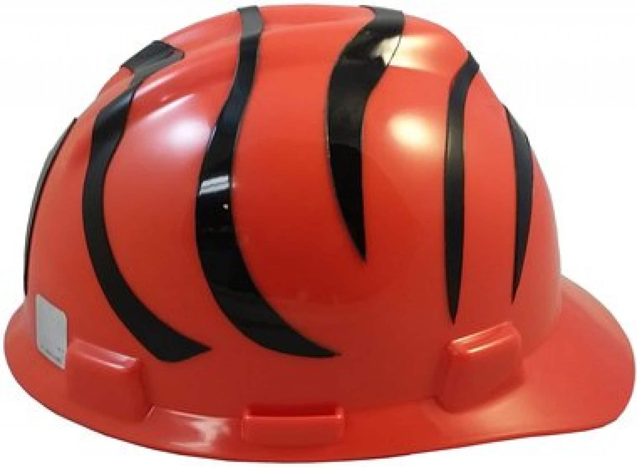 Cincinnati Bengals Hard Hat • One-Touch Adjustable Suspension | Sports ...