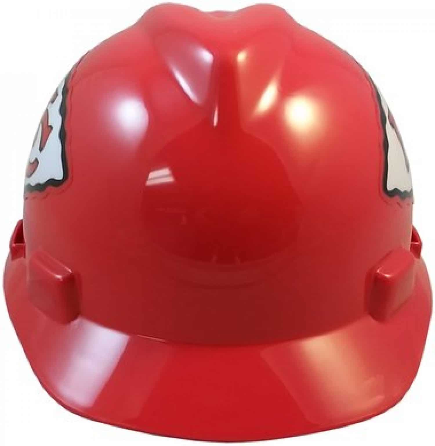 MSA NFL Team Safety Hard Hats with Staz On Suspension Suspension ...