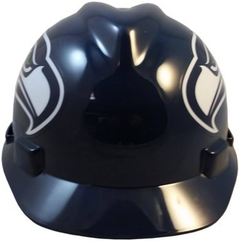 MSA NFL Team Safety Helmets with One-Touch Adjustable Suspension and ...