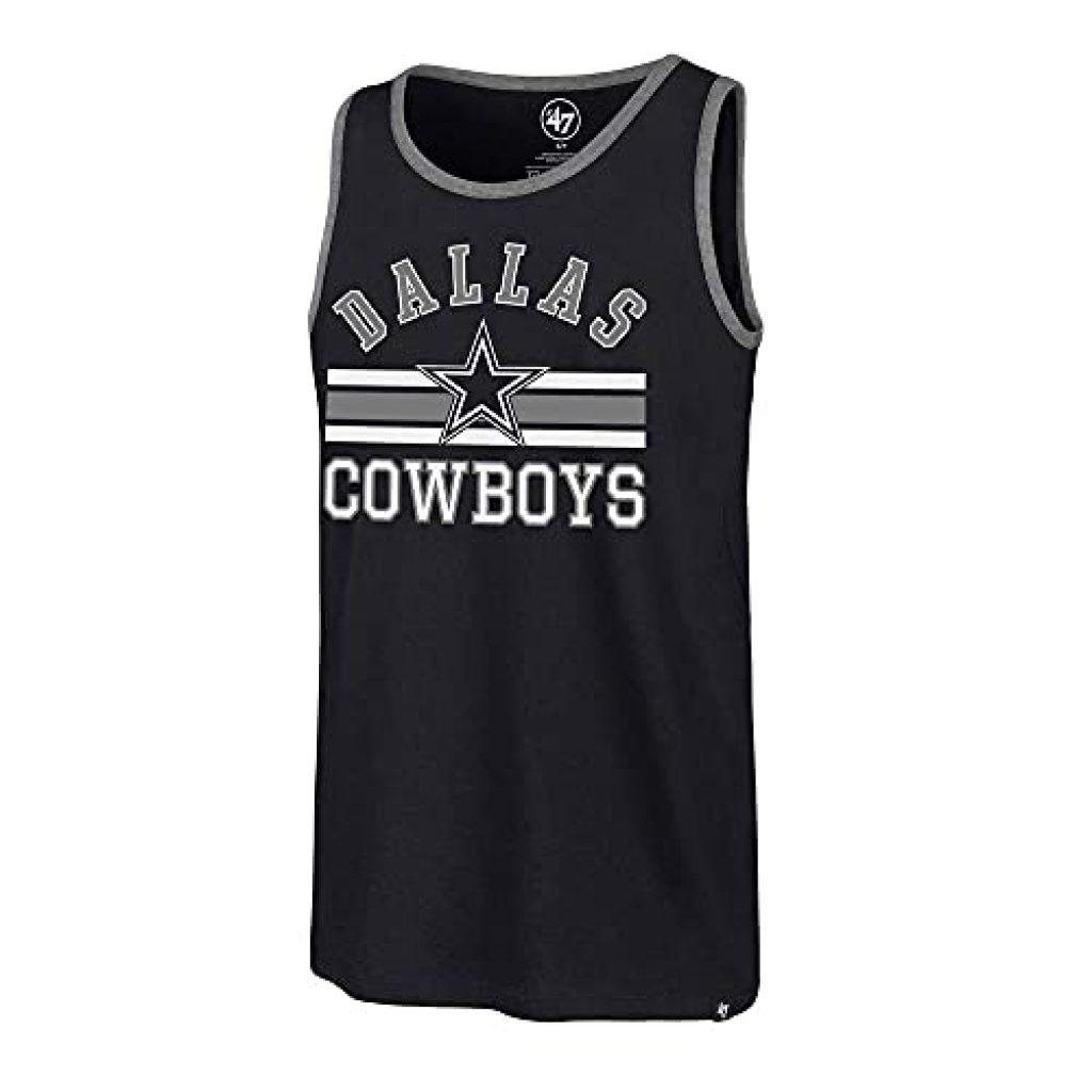 Dallas Cowboys '47 Brand Tank-Top Muscle Tee | Sports Hard Hats