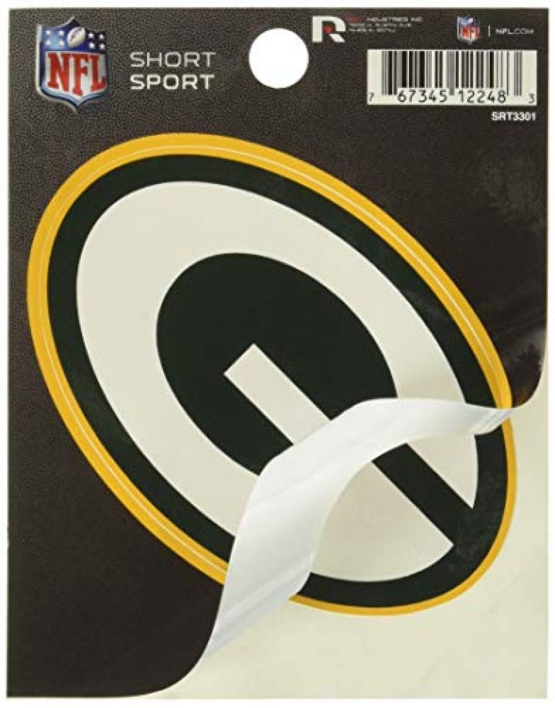 Green Bay Packers Logo Sticker | Sports Hard Hats