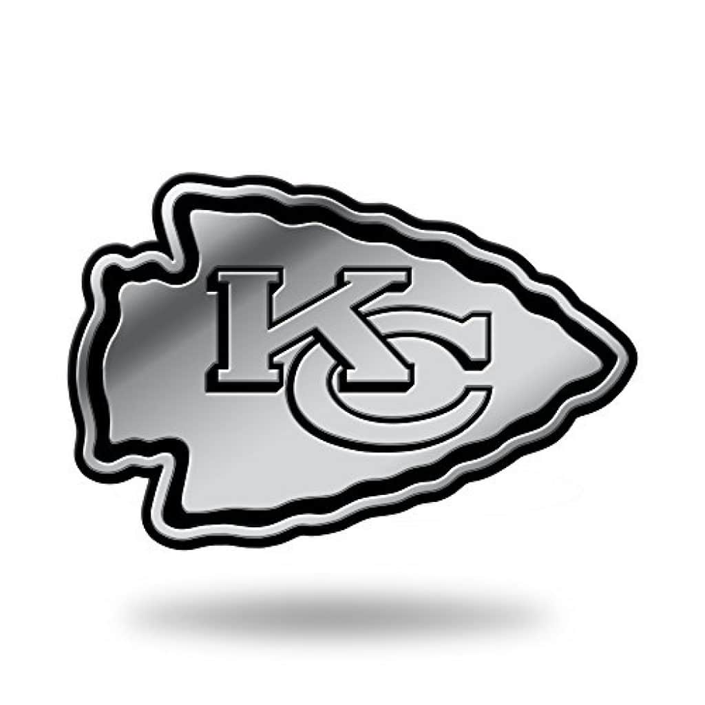 Kansas City Chiefs Molded Auto Emblem Sticker | Sports Hard Hats