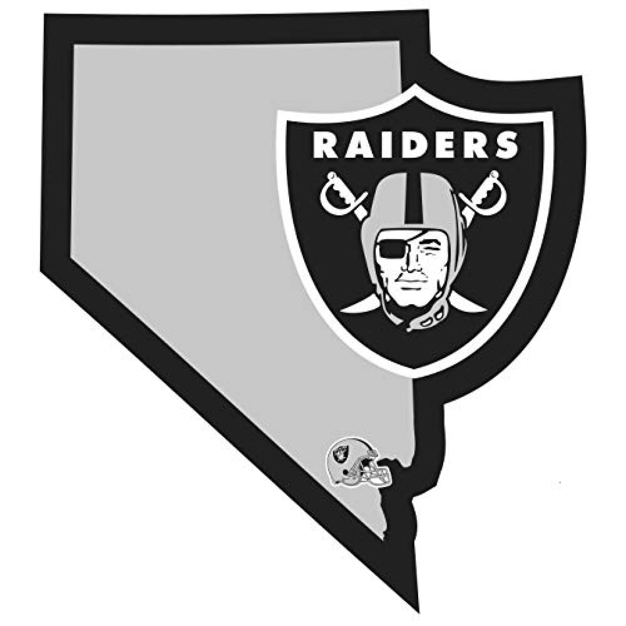 Las Vegas Raiders Home State Decal | Sports Hard Hats