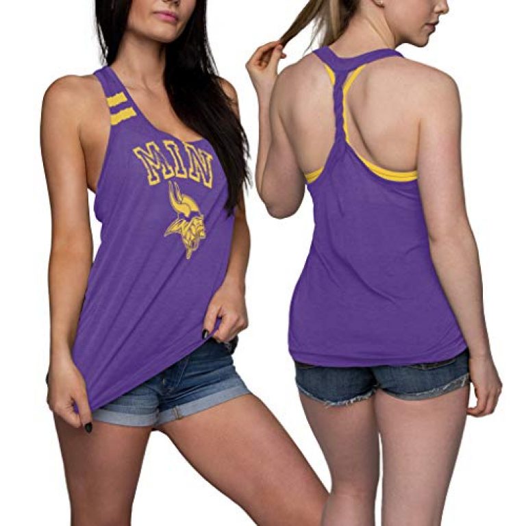 Minnesota Vikings Women's Twist Tank Top | Sports Hard Hats