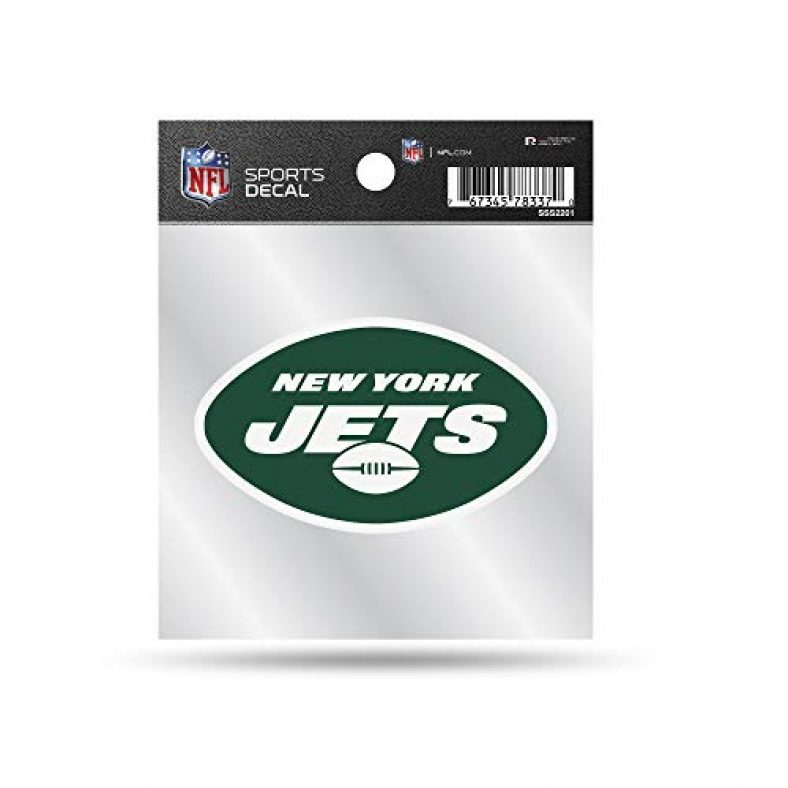 New York Jets Sticker 4x4 Logo Decal | Sports Hard Hats