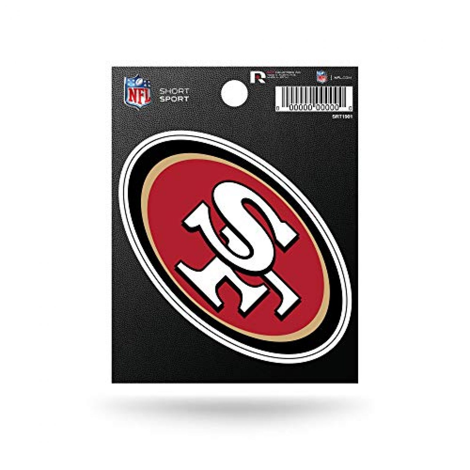 NFL San Francisco 49ers Die Cut Team Logo Short Sport Sticker | Sports ...