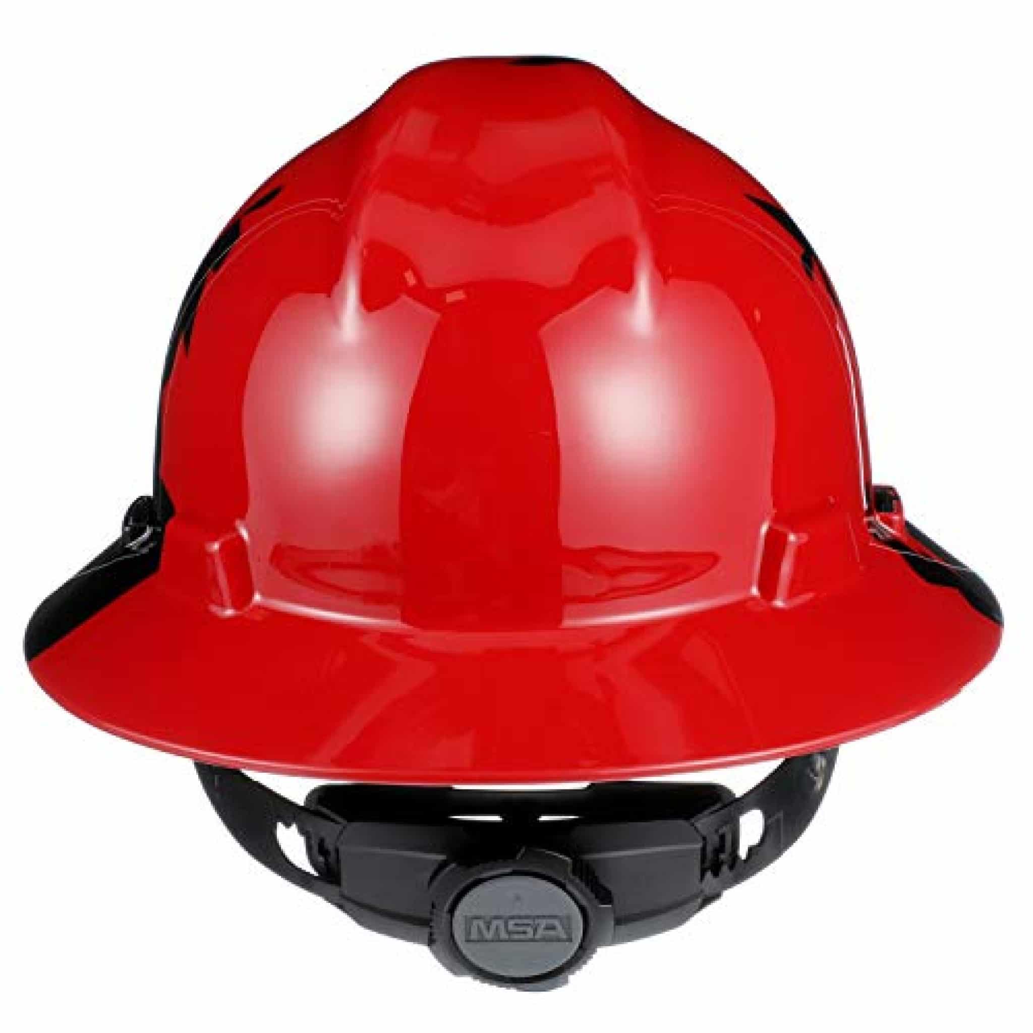 Black Canadian Flag V-Gard Full-Brim Custom Hard Hat With Fas-Trac ...