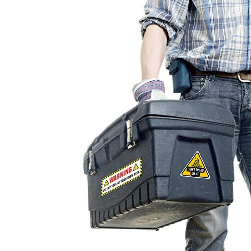 Hard Hat Stickers Big 50 PCS, Funny Sticker Pack for Tool Box Helmet ...