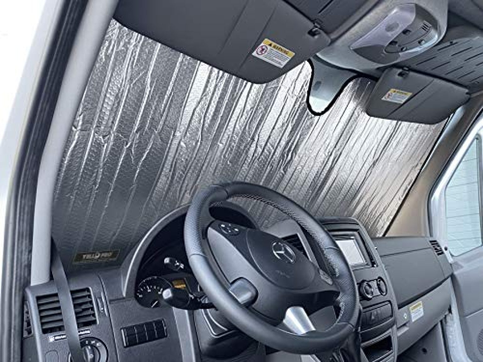 YelloPro Custom Fit Windshield Sunshade for Mercedes Benz Sprinter 2007 ...