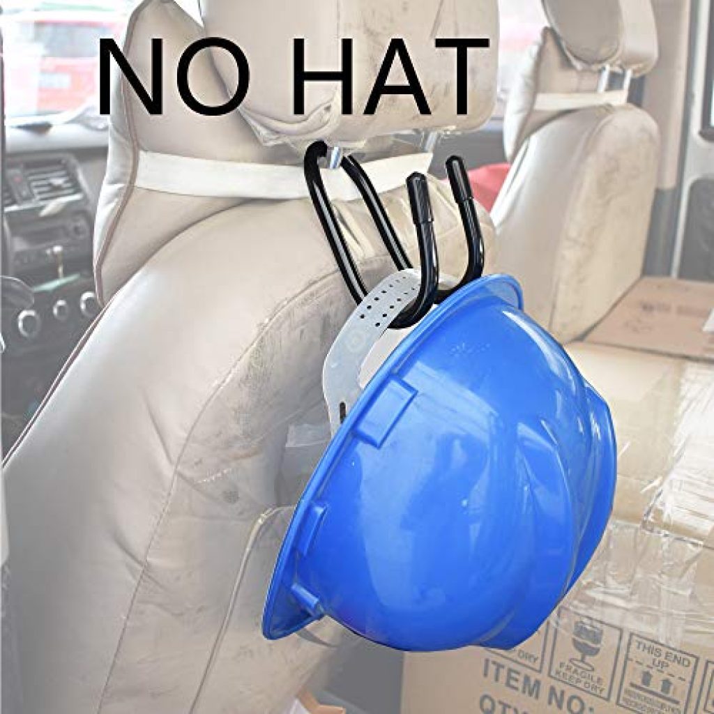 YYST Flexible Over The Seat Hard Hat Rack Holder -2/PK- No Hard Hat ...